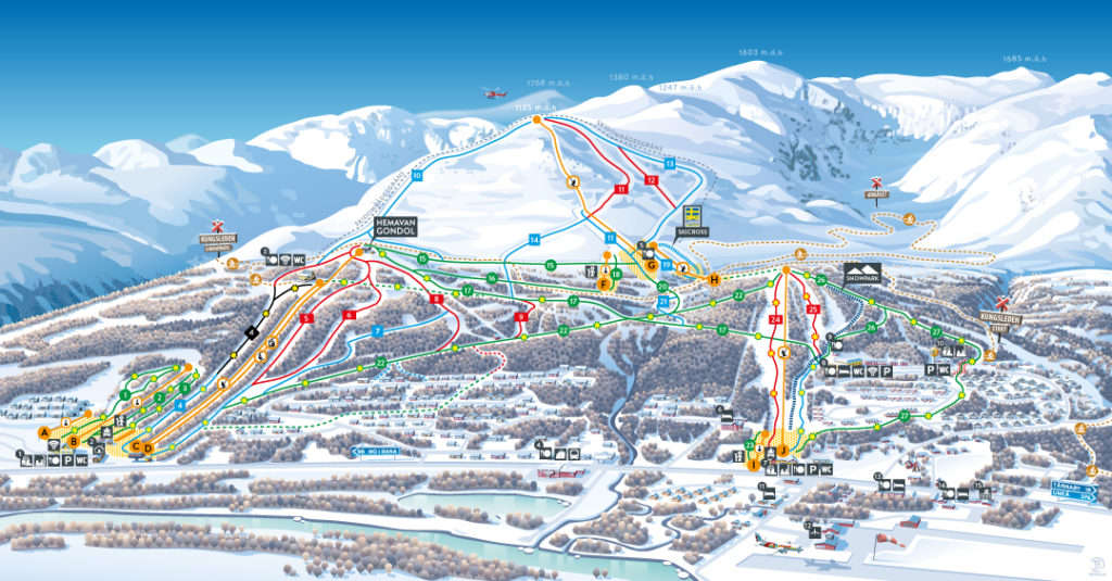 Hemavan’s lifts - Hemavan Tärnaby
